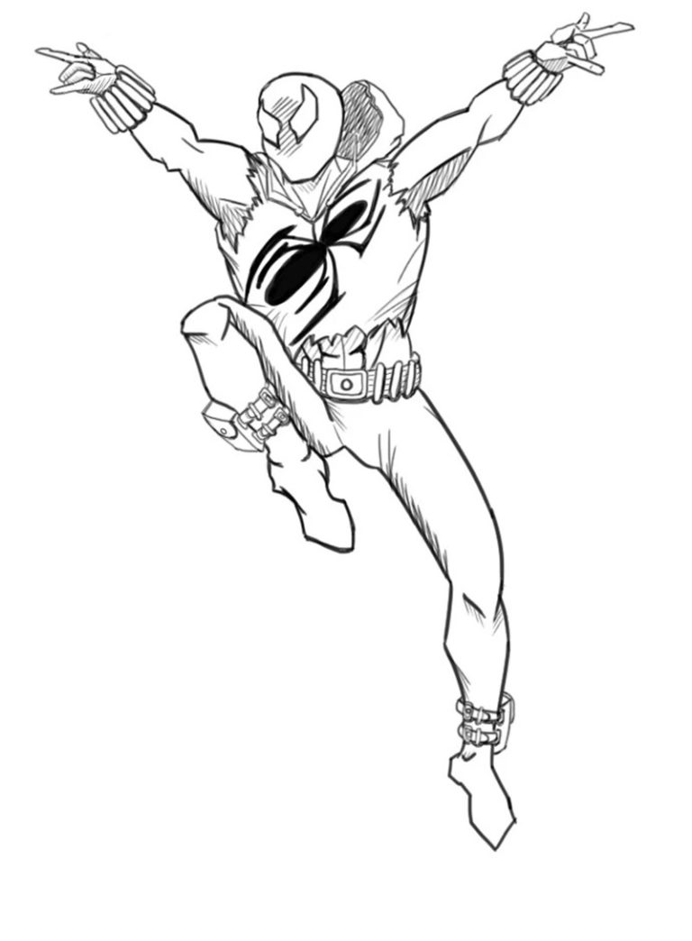 Top 95+ Ảnh tô màu Người Nhện đẹp cực ngầu cho bé trai