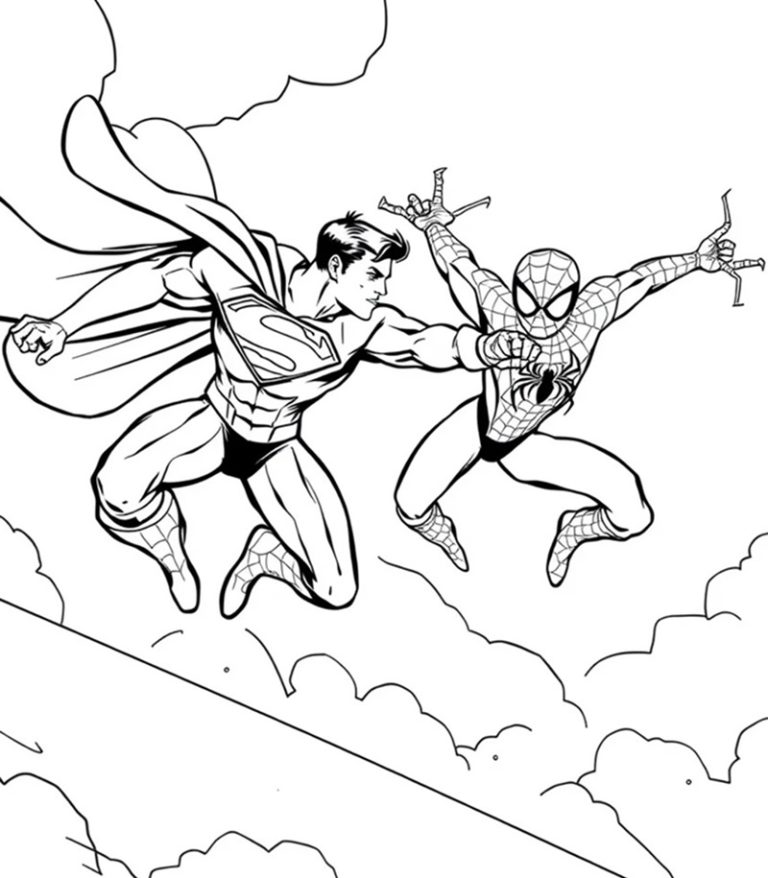 Top 95+ Ảnh tô màu Người Nhện đẹp cực ngầu cho bé trai