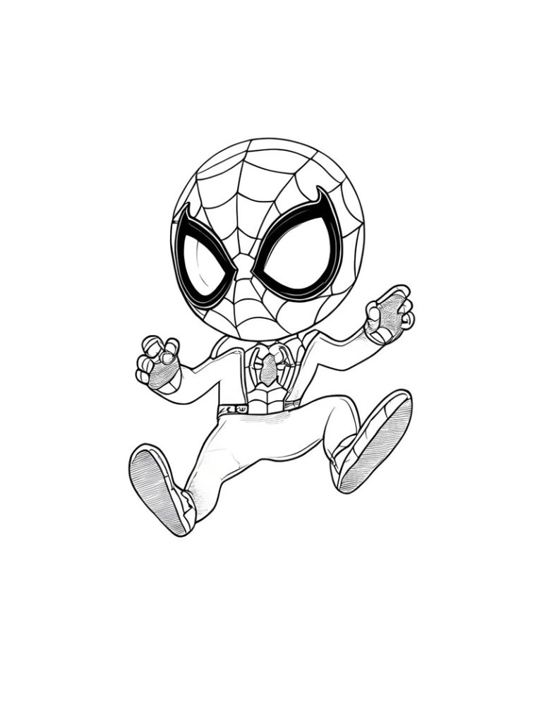 Top 95+ Ảnh tô màu Người Nhện đẹp cực ngầu cho bé trai