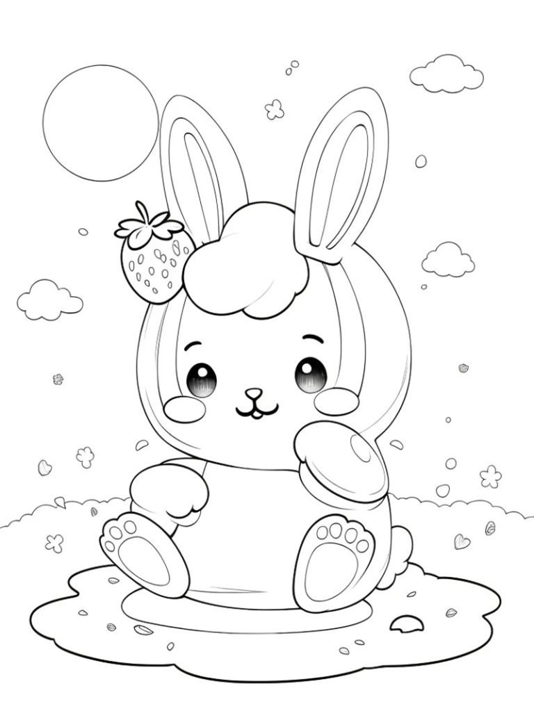 109+ Tranh tô màu con thỏ cute giúp bé sáng tạo mỗi ngày